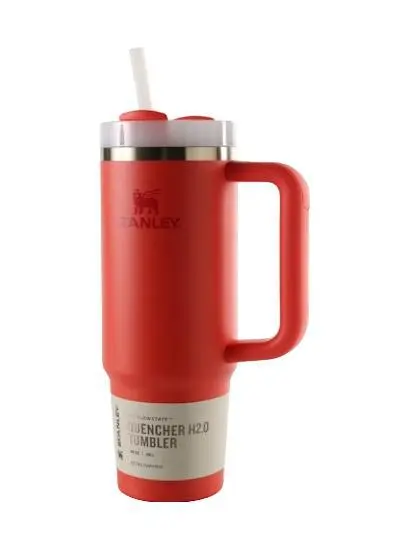 STANLEY Quencher Protour Flip Straw 30oz Tumbler - Hot Coral