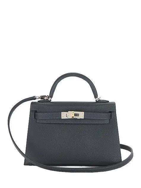 FWRD RENEW Hermes Epsom Kelly 20 Handbag - Grey