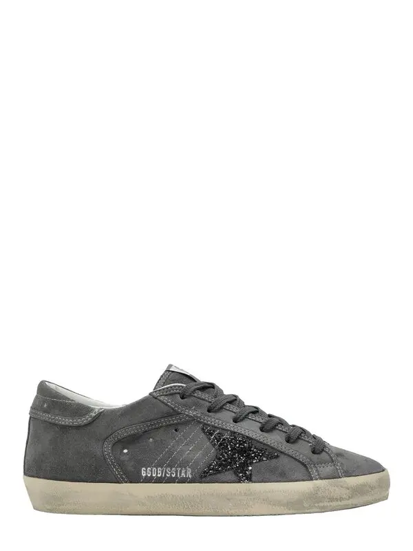 GOLDEN GOOSE Super-star Suede Sneakers - Grey