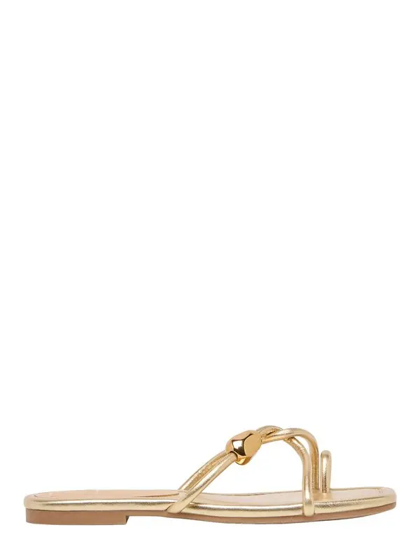DOLCEVITA Louiz Strappy Sandals - Gold Stella