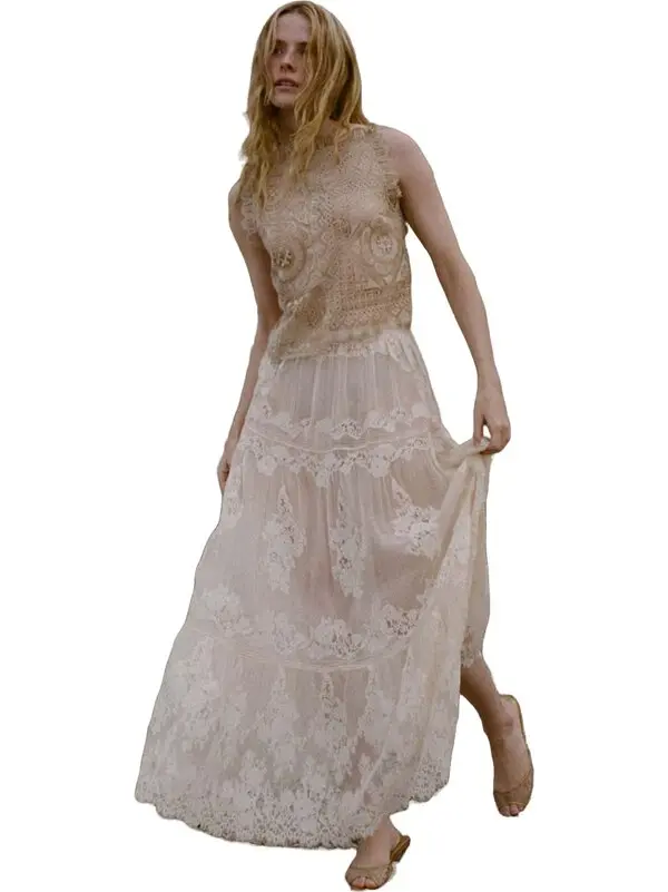 DÔEN Sebastiane Anniversary Skirt - Candlelight