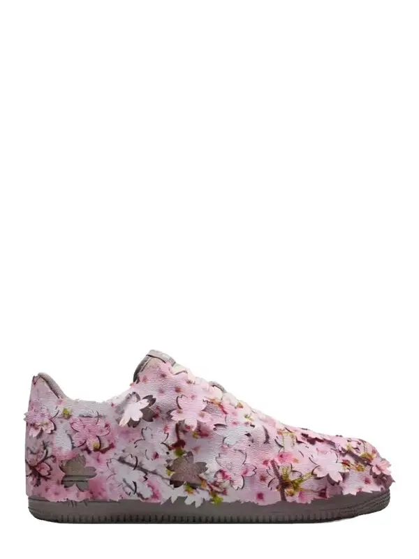 Nike Air Force 1 Low Floral Sneakers - Pink