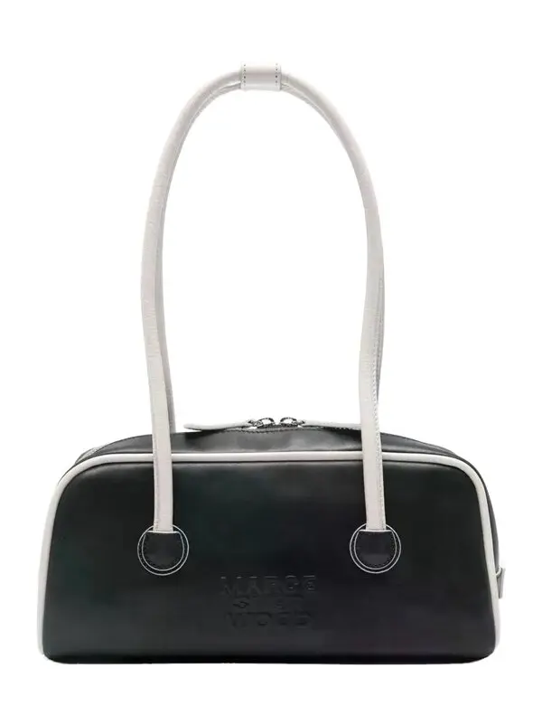 MARGESHERWOOD Top Handle Tote Bag - Black