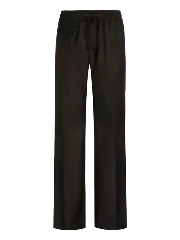 Dolce & Gabbana Drawstring Trousers - Black