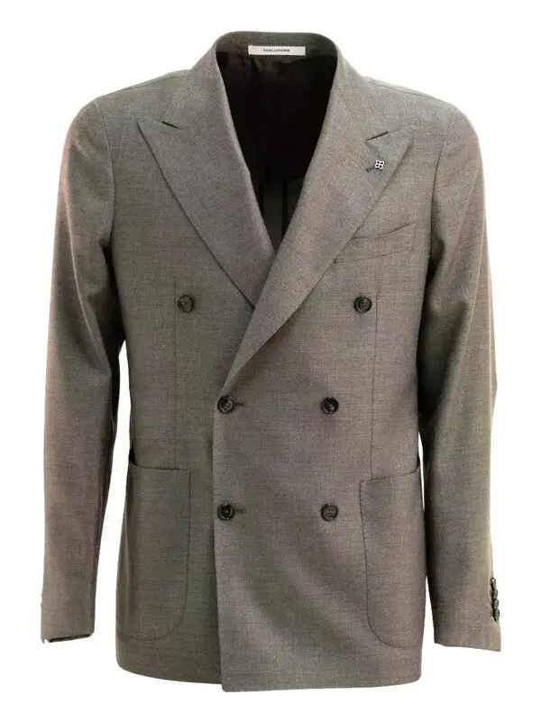 Tagliatore Double-breasted Blazer - Brown