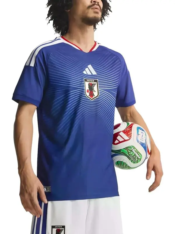 Adidas Japan National Football Team Crewneck T-shirt - Blue