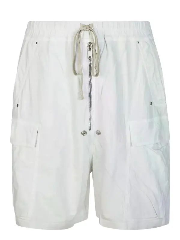 Rick Owens Bela Cargo Shorts - White