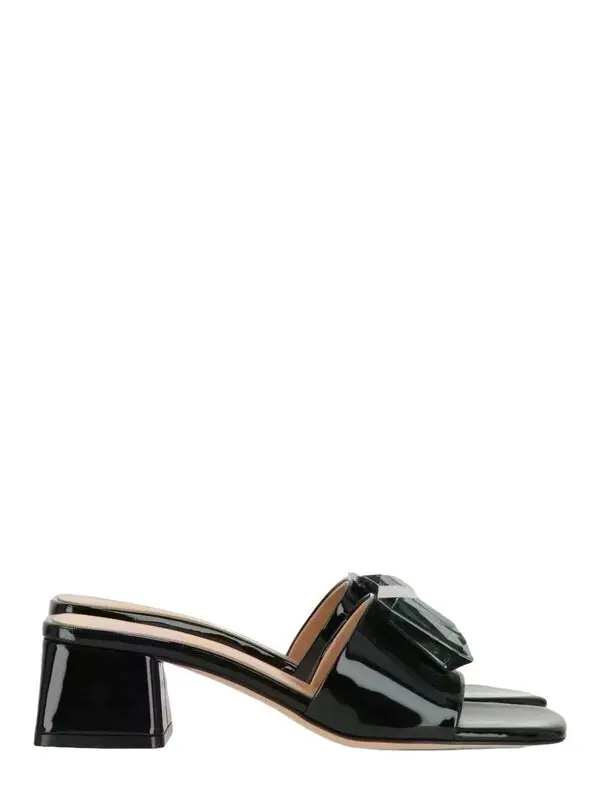 GIANVITO ROSSI Stone-embellishment Sandals - Black