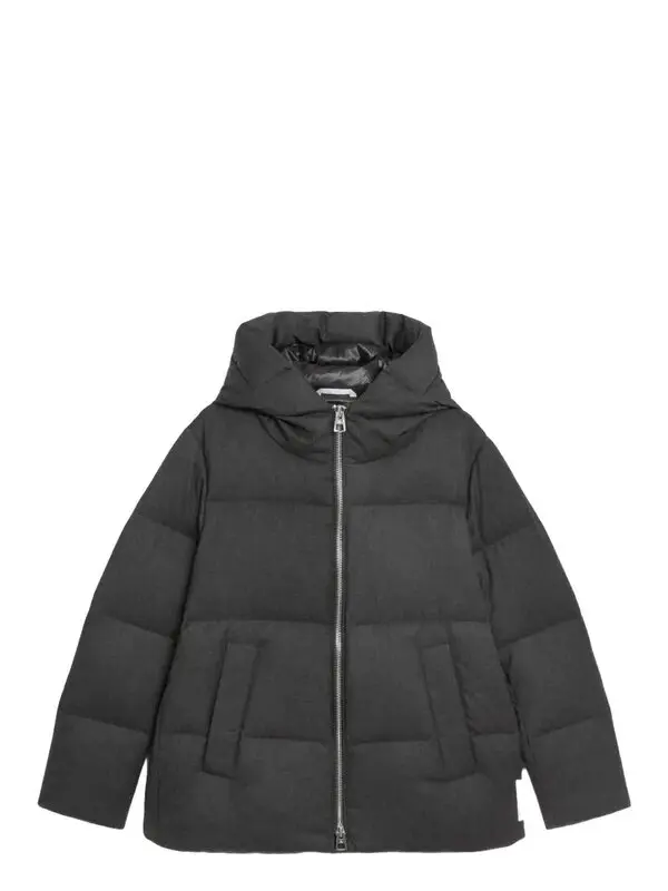 Marc O'polo Hooded Down Jacket - Grey