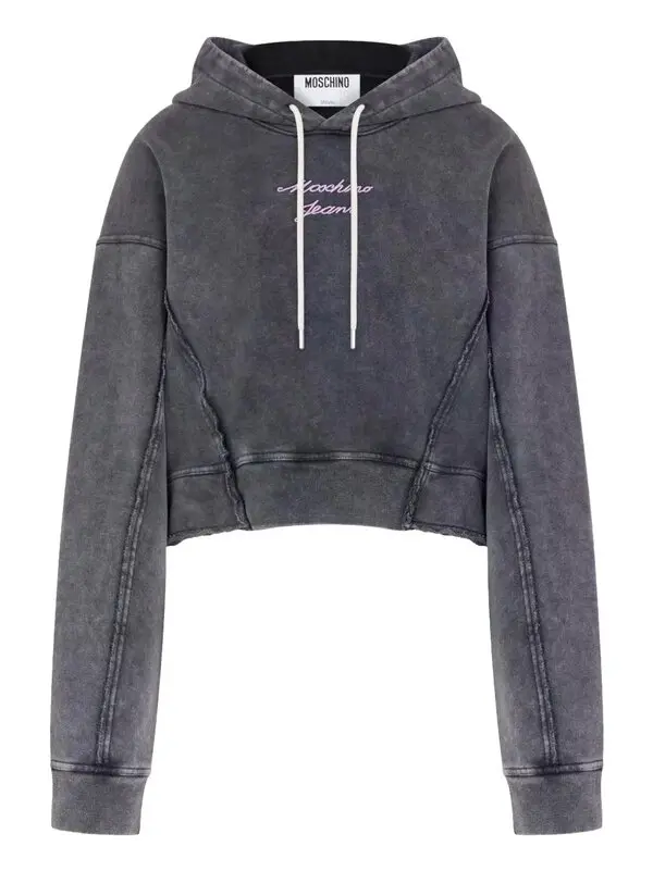 Moschino Hooded Sweater - Grey