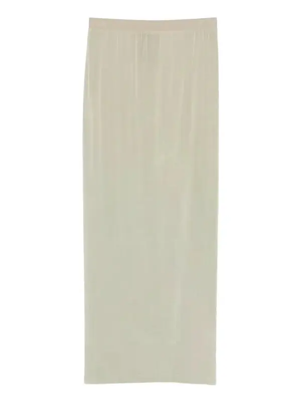 Wardrobe.NYC Semi-sheer Skirt - Neutrals