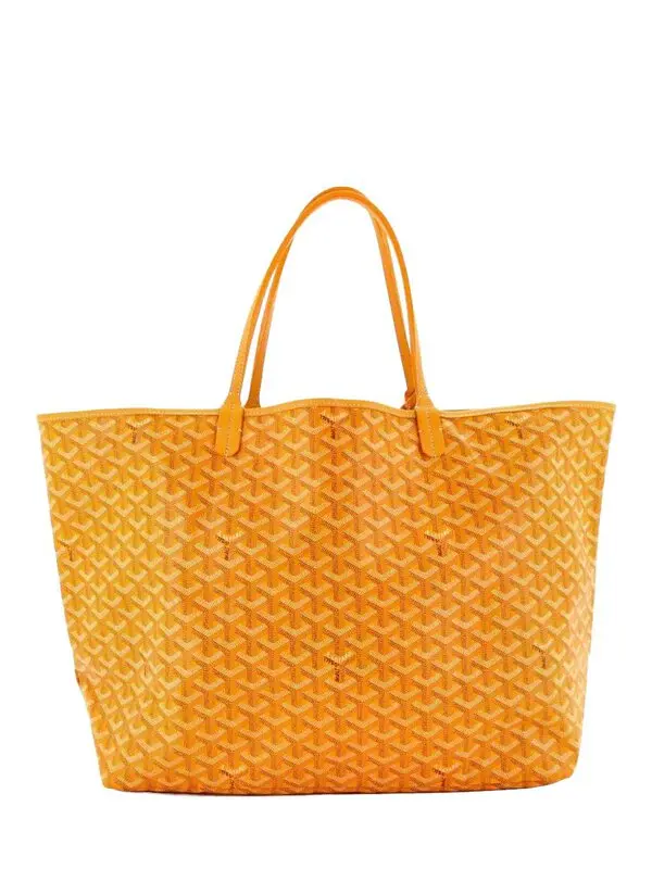 Goyard Saint Louis Coated Canvas Gm Tote Bag - Yellow