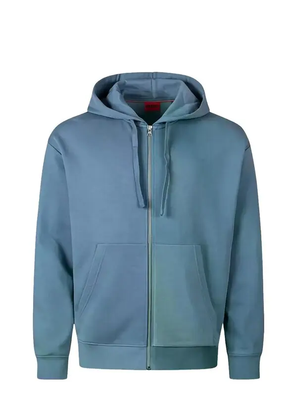 Hugo Zip Hoodie - Blue