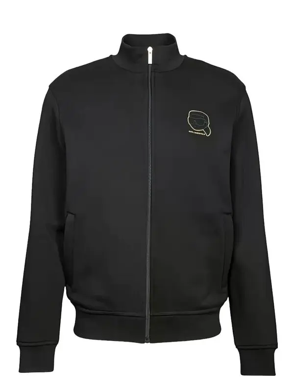 Karl Lagerfeld Zip Jacket - Black