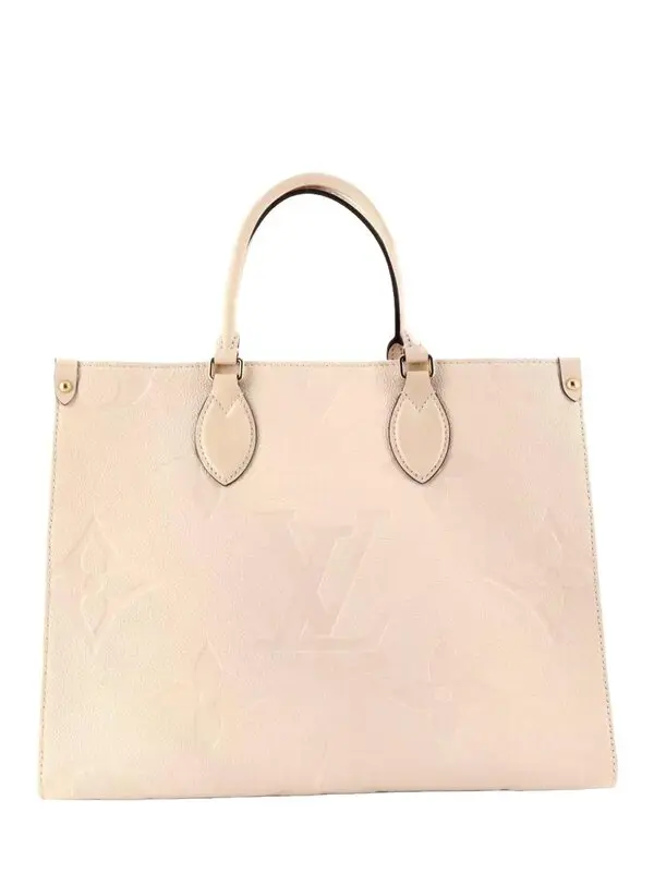 LOUIS VUITTON Onthego Monogram Empreinte Giant Mm Tote Bag - Neutrals