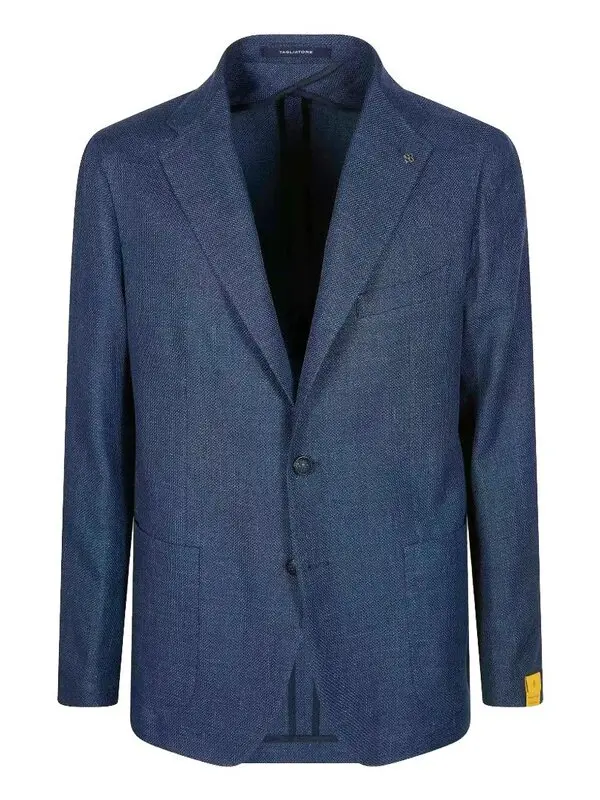 Tagliatore Single-breasted Blazer - Blue