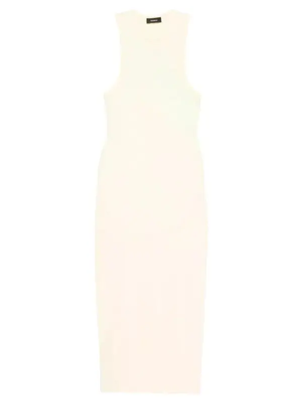 Wardrobe.NYC Racer Dress - Neutrals