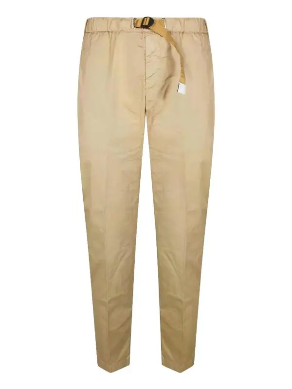 WHITE SAND Elasticated-waist Trousers - Neutrals