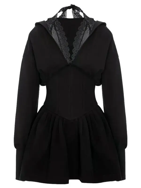 HAMZA Karol Cocktail Dress - Black