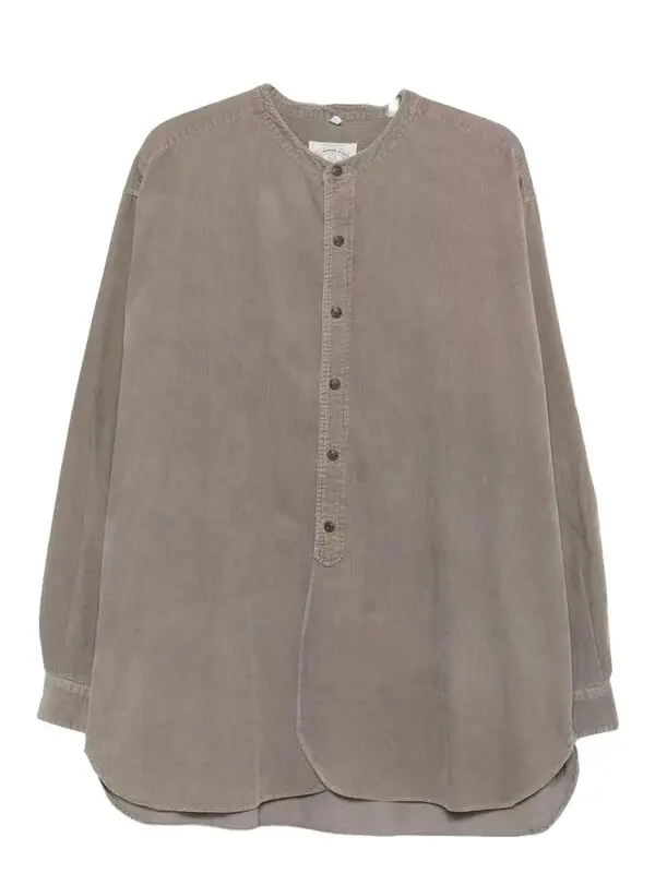 Giorgio Armani 1990s Corduroy Shirt - Grey