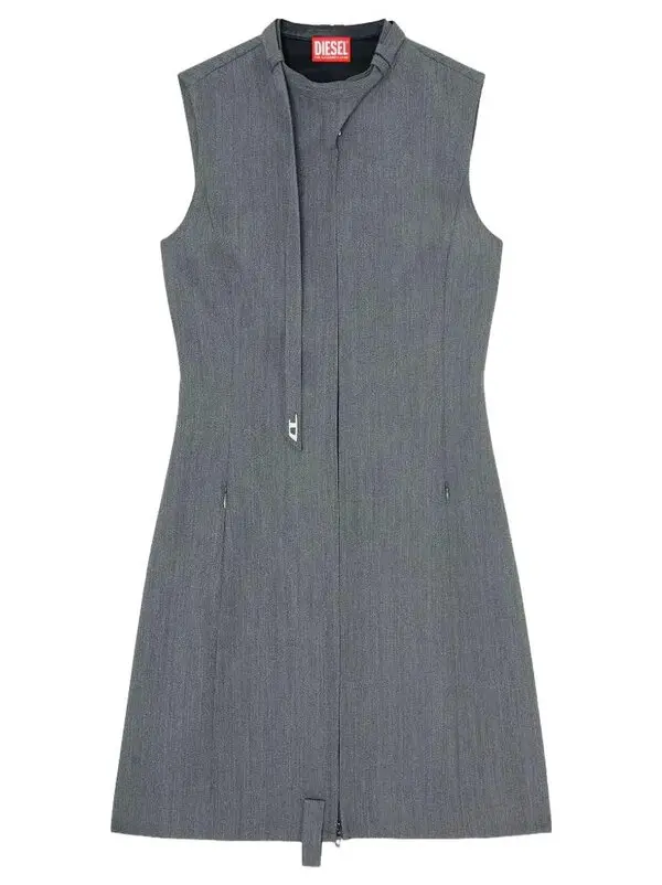 DIESEL D-ruvan Mini Dress - Grey