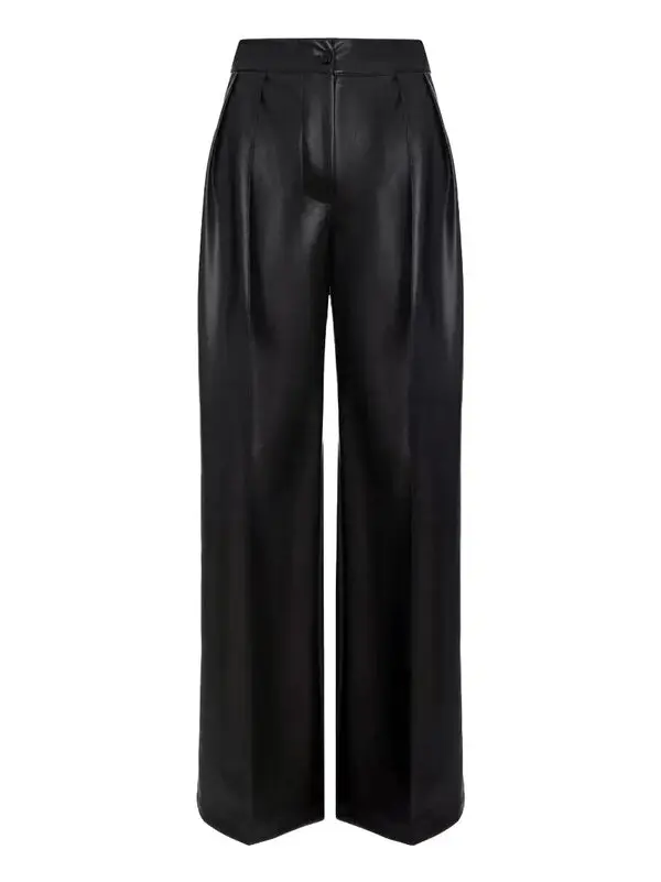 HAMZA Flared Trousers - Black