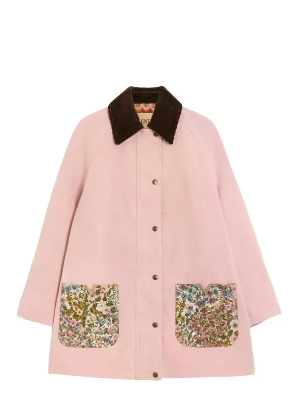 Valentino Garavani Long-sleeves Coat - Pink