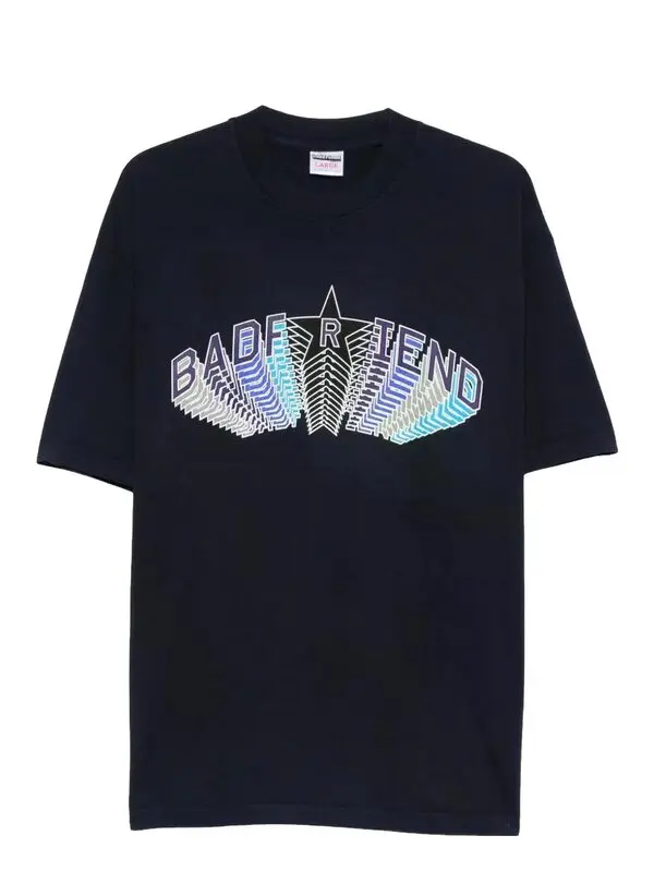 BADFRIEND Graphic-print T-shirt - Blue