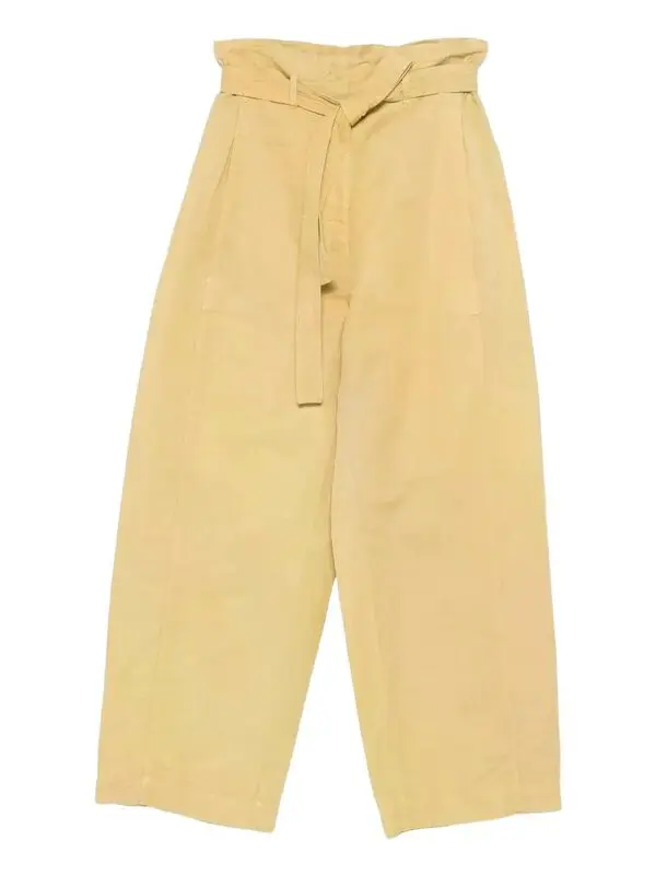 TELA Wide-leg Trousers - Neutrals
