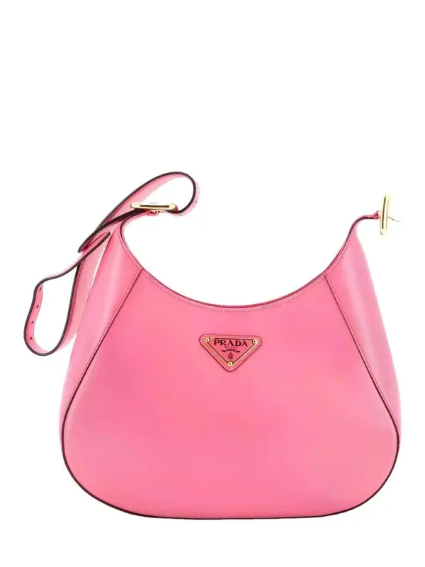 Prada Cleo Shoulder Bag Box Calf Medium - Pink