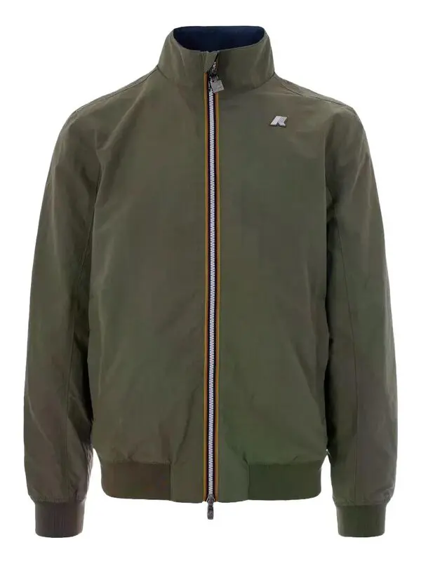 K-WAY Arsene Zip Double Jacket - Green