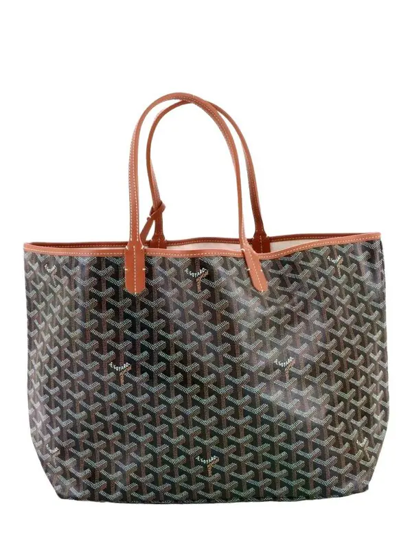 Goyard Saint Louis Coated Canvas Pm Tote Bag - Brown