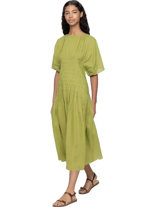 Sea Violet Midi Dress - Green