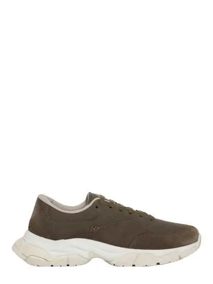 Giorgio Armani Suede Sneakers - Green