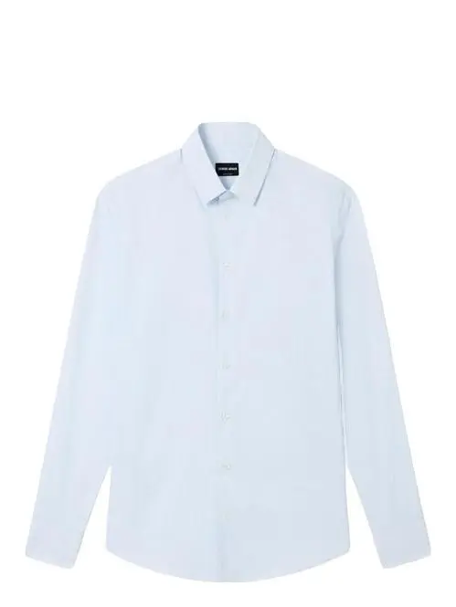 Giorgio Armani Classic Shirts - Blue