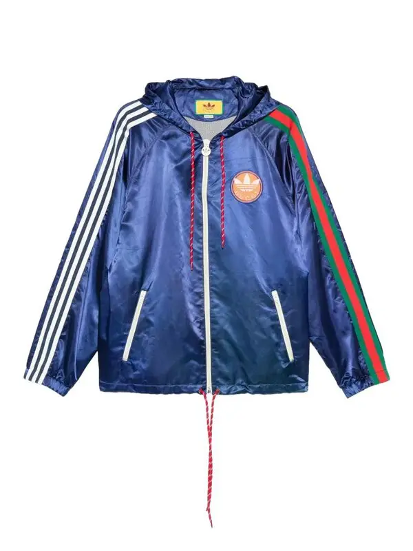 Gucci 2010s Hooded Jacket - Blue