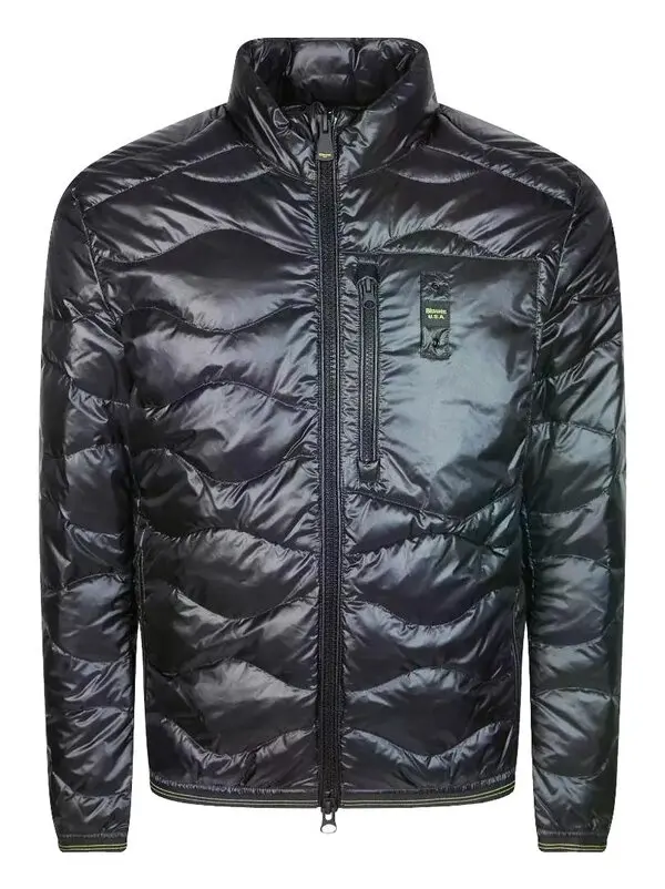 BLAUER. Quilted Puffer Jacket - Black