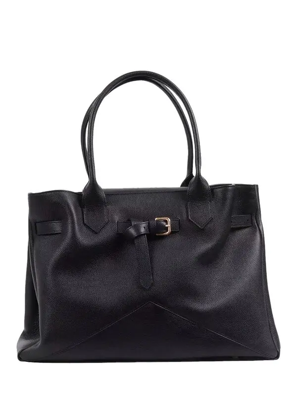 BALLANTYNE Leather Tote Bag - Black