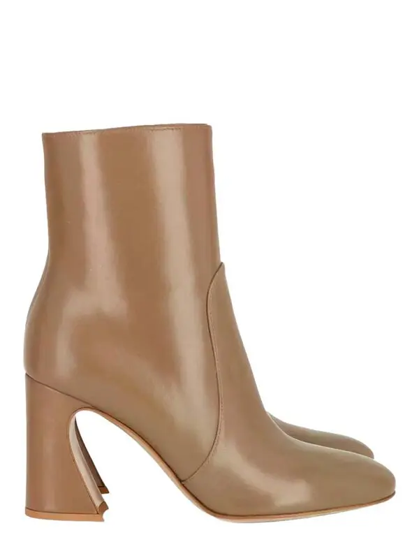 GIANVITO ROSSI Side-zip Fastening Boots - Brown