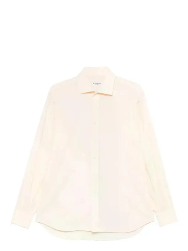 Saint Laurent 2000s Cotton Shirt - Neutrals