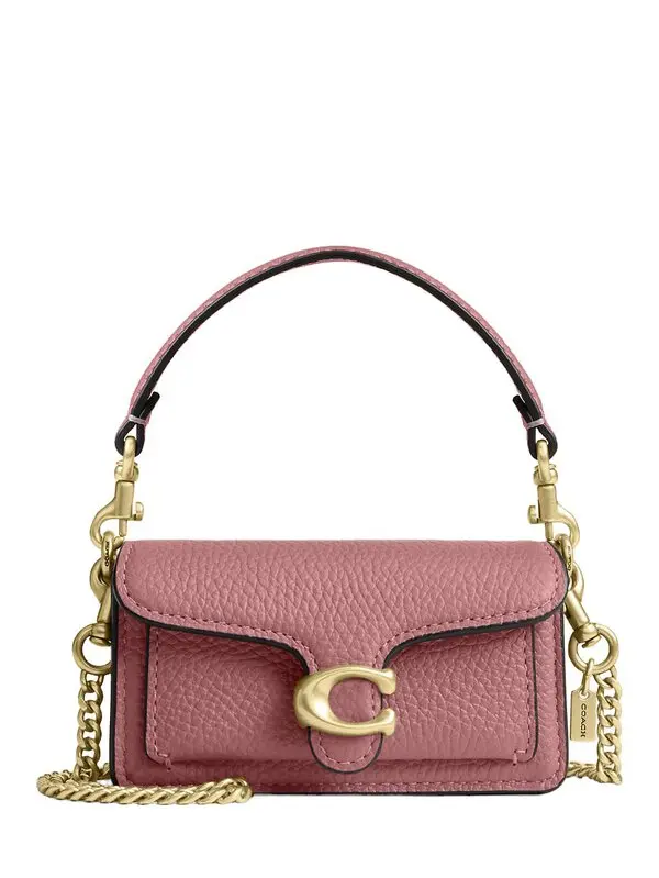 COACH Tabby Bag Charm - Brass/peony