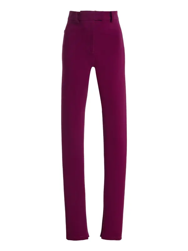 Françoise Winnie Straight Leg Pants - Purple