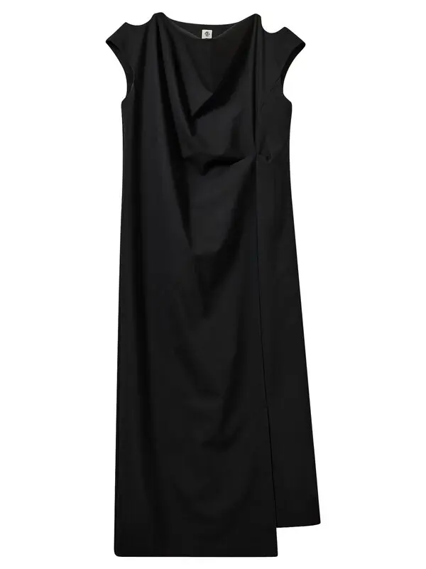 THE GARMENT Grand Draped Maxi Dress - Black