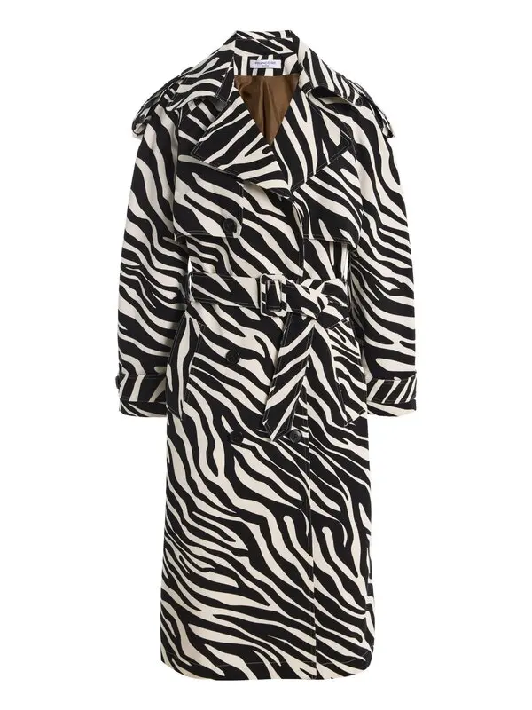 Françoise Giada Animal Printed Coat - Multi