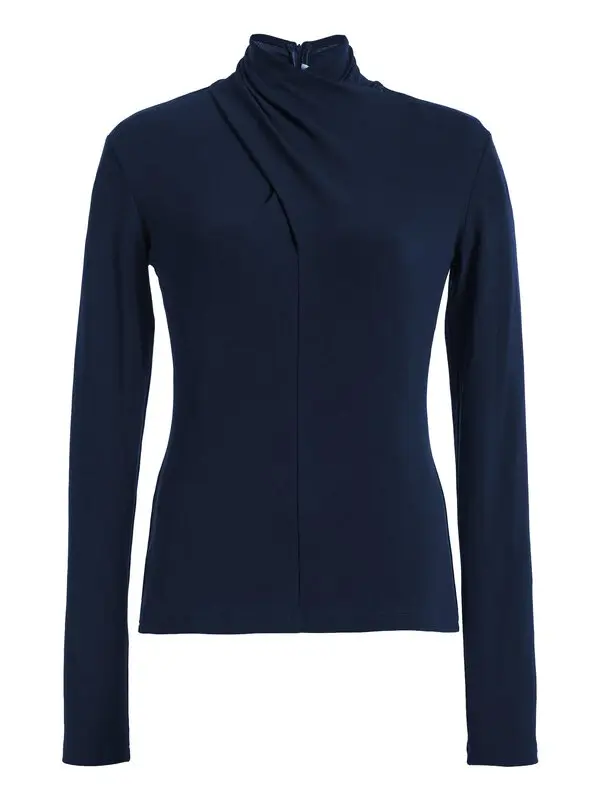 Françoise Felka Long Sleeve Top - Navy