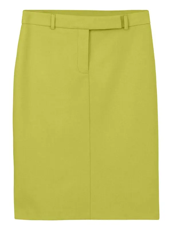 ALFIE Erin Wool Midi Skirt - Green