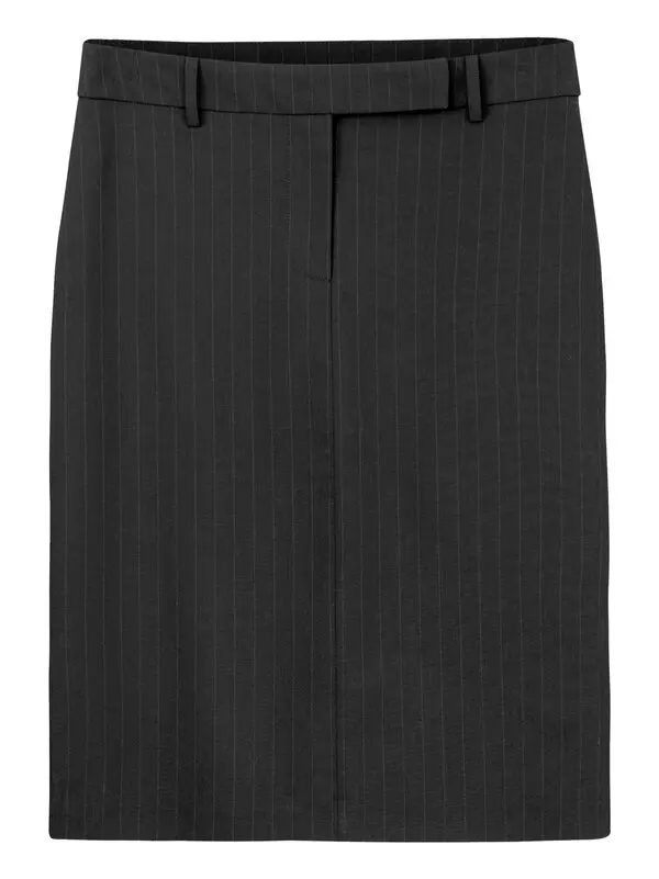 ALFIE Erin Wool Midi Skirt - Stripe