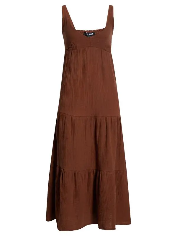 Steve Madden Elianna Sleeveless Midi Dress - Sorrel Horse