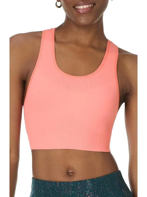 Sweaty Betty Stamina Seamless Sports Bra - Melon Pink