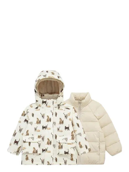 MILKBARN Three-in-one Jacket - Cat